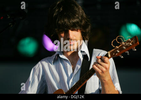 The Canadian singer and songwriter David Celia live at the Blue Balls ...
