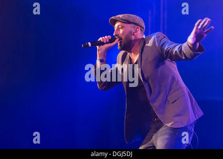 The German reggae singer and musician Tilmann Otto, aka "Gentleman ...