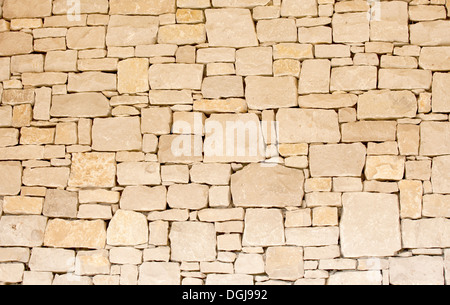 Close up of newly constructed grey stone wall Stock Photo - Alamy
