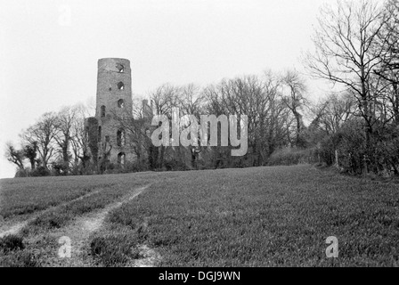 racton ruins folly west sussex england uk Stock Photo - Alamy