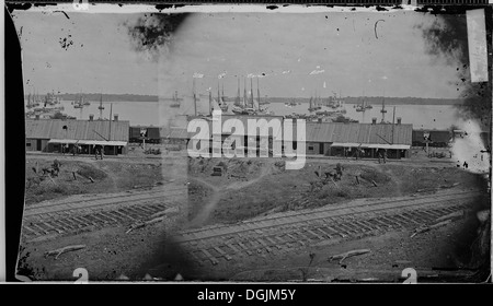 View of City Point, Va Stock Photo - Alamy
