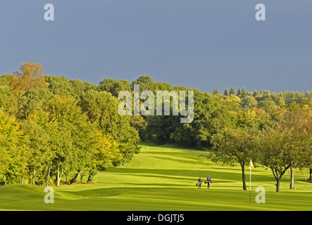 Sundridge Park Golf Club - dramatic view over the Course with stormy ...