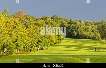 Sundridge Park Golf Club - dramatic view over the Course with stormy ...