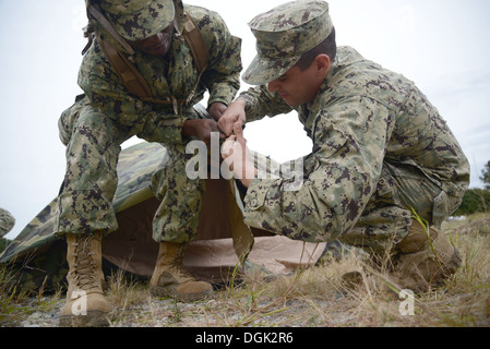 WILLIAMSBURG, Va. (October 8, 2013) - Navy Cargo Handling Battalion ...