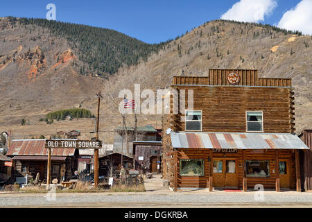 Historic Old Town Square, Silverton, Colorado, USA Stock Photo - Alamy