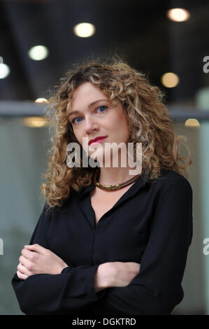 Anna Stothard , at the 65. Frankfurt Book Fair in Frankfurt Main ...