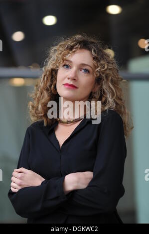 Anna Stothard , at the 65. Frankfurt Book Fair in Frankfurt Main ...