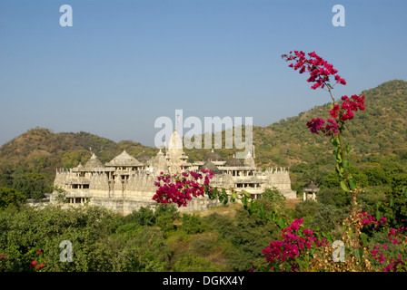 Jain temple at Sadri, Rajasthan, India. Date: circa 1890s Stock Photo ...