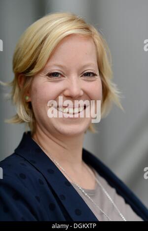 Uticha Marmon , at the 65. Frankfurt Book Fair in Frankfurt Main ...