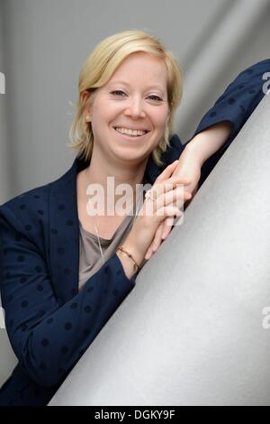 Uticha Marmon , at the 65. Frankfurt Book Fair in Frankfurt Main ...