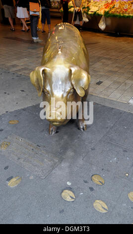 Rachel the Bronze pig at Pike Place Market Seattle Washington USA Stock ...