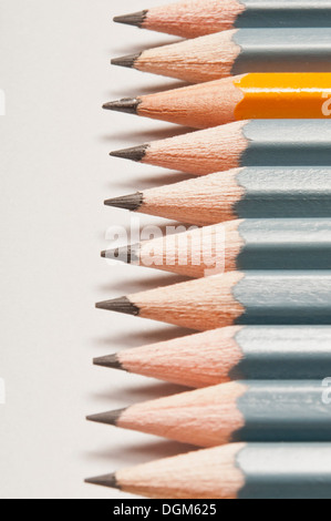 The different one. Pencils Stock Photo - Alamy