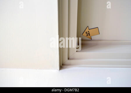 Arrow with Mecca direction Stock Photo - Alamy