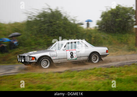 Mercedes 500 SLC Rally, built in 1980, former World Rally Championship ...