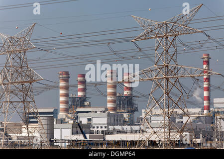 Dubai, DEWA power station, power generation and seawater desalination ...