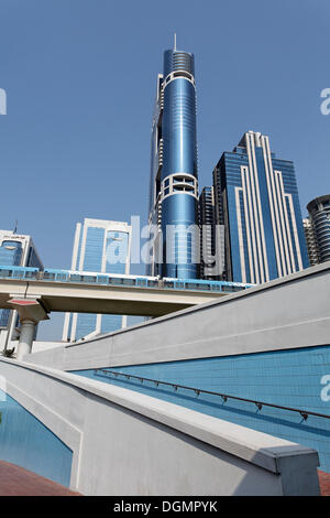 Pedestrian Underpass at Sheikh Zayed Road in Dubai Stock Photo - Alamy