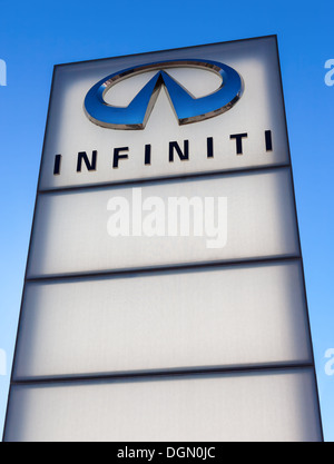 Logo of the car brand Infiniti, car, motor vehicle, cut-out on white ...