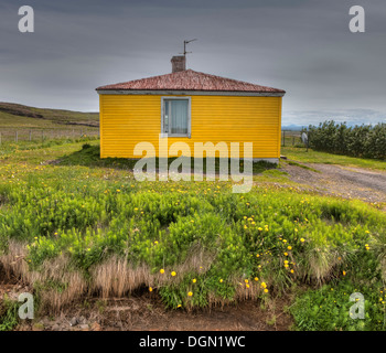 Small house in the countryside, Iceland Stock Photo - Alamy
