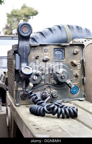 Dial on a WW2 era radio Stock Photo - Alamy