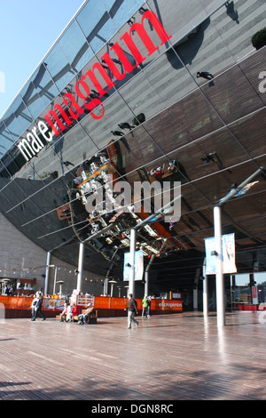 Mare Magnum building in Barcelona, Spain Stock Photo - Alamy