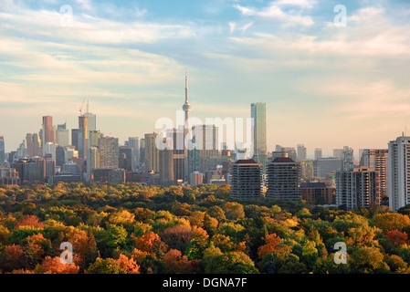 Office towers in Toronto downtown Stock Photo - Alamy