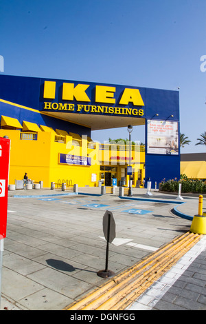 The Ikea store in Burbank California with Palm trees Stock Photo - Alamy