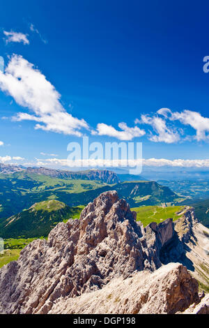 panorama from the Val Gardena area in Dolomites (Italy Stock Photo - Alamy