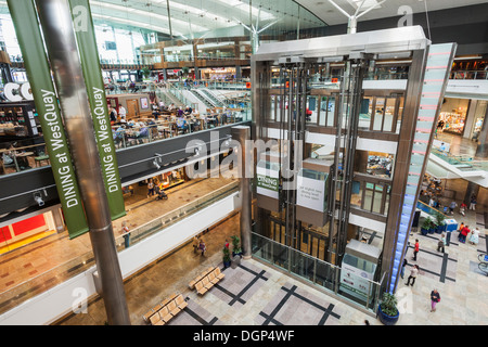 Interior of West Quay shopping centre in Southampton UK Stock Photo - Alamy