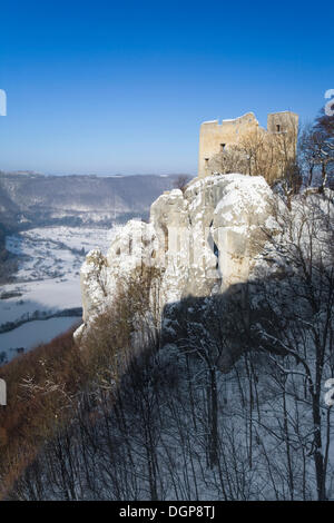Reussenstein ruins in the Neidlingen valley Stock Photo - Alamy
