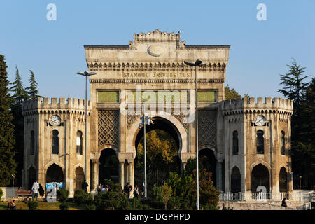 Gate of the university, Beyazit Meydani, Beyazit Square, old town ...