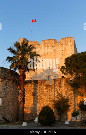 Cesme Fortress in Izmir province, Turkey, displays its historical ...