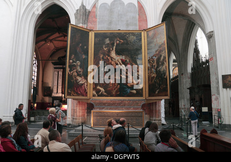 Rubens - The Raising of the Cross Stock Photo - Alamy