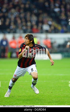 Frankfurt, Germany. 24th Oct, 2013. Takashi Inui (Frankfurt) Football ...