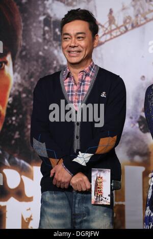 Taipei, China. 17th Oct, 2013. Actor Sean Lau promotes film " Out Of ...