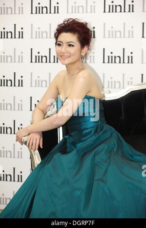 Singer Selina set her makeup for Golden Bell Awards in Taipei,China on ...