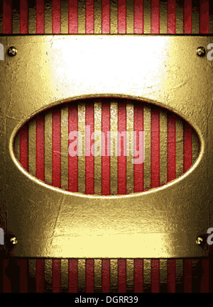 gold on red background Stock Photo - Alamy