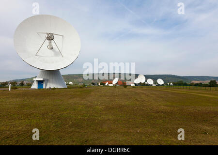 Earth station Fuchsstadt, Intelsat, satellite dishes, Hammelburg, Lower ...