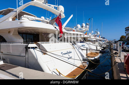 Exclusive marina of Puerto Portals, Puertolas Nous, Majorca, Balearic ...