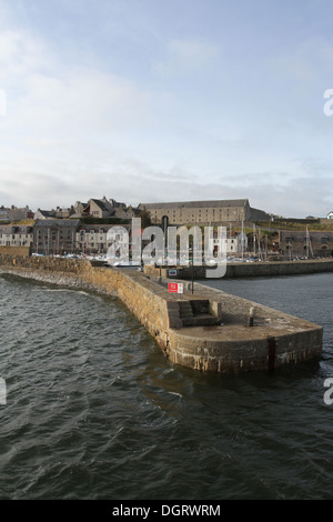 Banff harbour Scotland October 2013 Stock Photo - Alamy