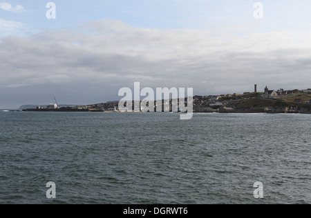 Macduff waterfront Scotland October 2013 Stock Photo - Alamy