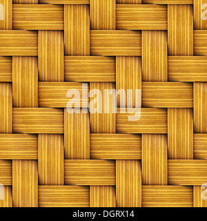 Seamless Texture of Wooden Rattan Stock Photo - Alamy
