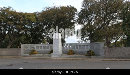 War memorial Banff street scene Scotland October 2013 Stock Photo - Alamy