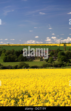 Summer view over Barrowden village, Rutland County, England, UK Stock ...
