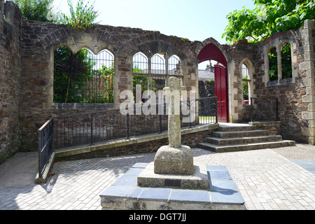 St Rumon's Gardens, Cross Street, Redruth, Cornwall, England, United ...