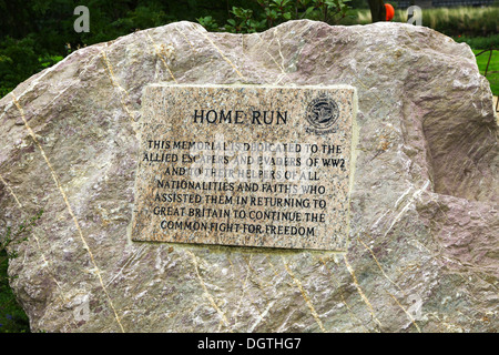 The Home Run memorial dedicated to allied escaper's and evaders of ...