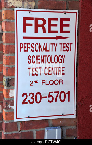 Scientology Free Personality Test Stock Photo - Alamy