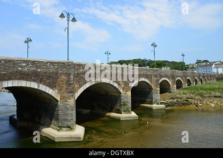 The Old Bridge River Camel Wadebridge Cornwall UK Stock Photo - Alamy