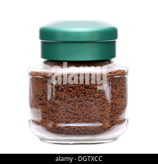 Instant coffee and jar Stock Photo - Alamy