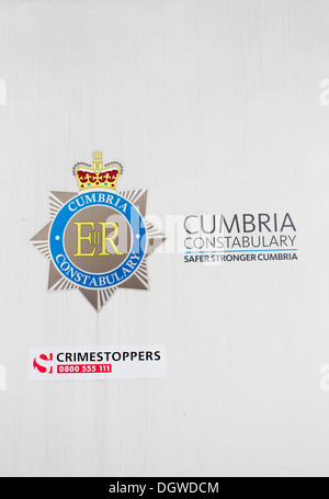 Cumbria Constabulary crest Stock Photo - Alamy