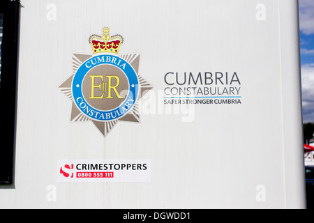 Cumbria Constabulary crest Stock Photo - Alamy